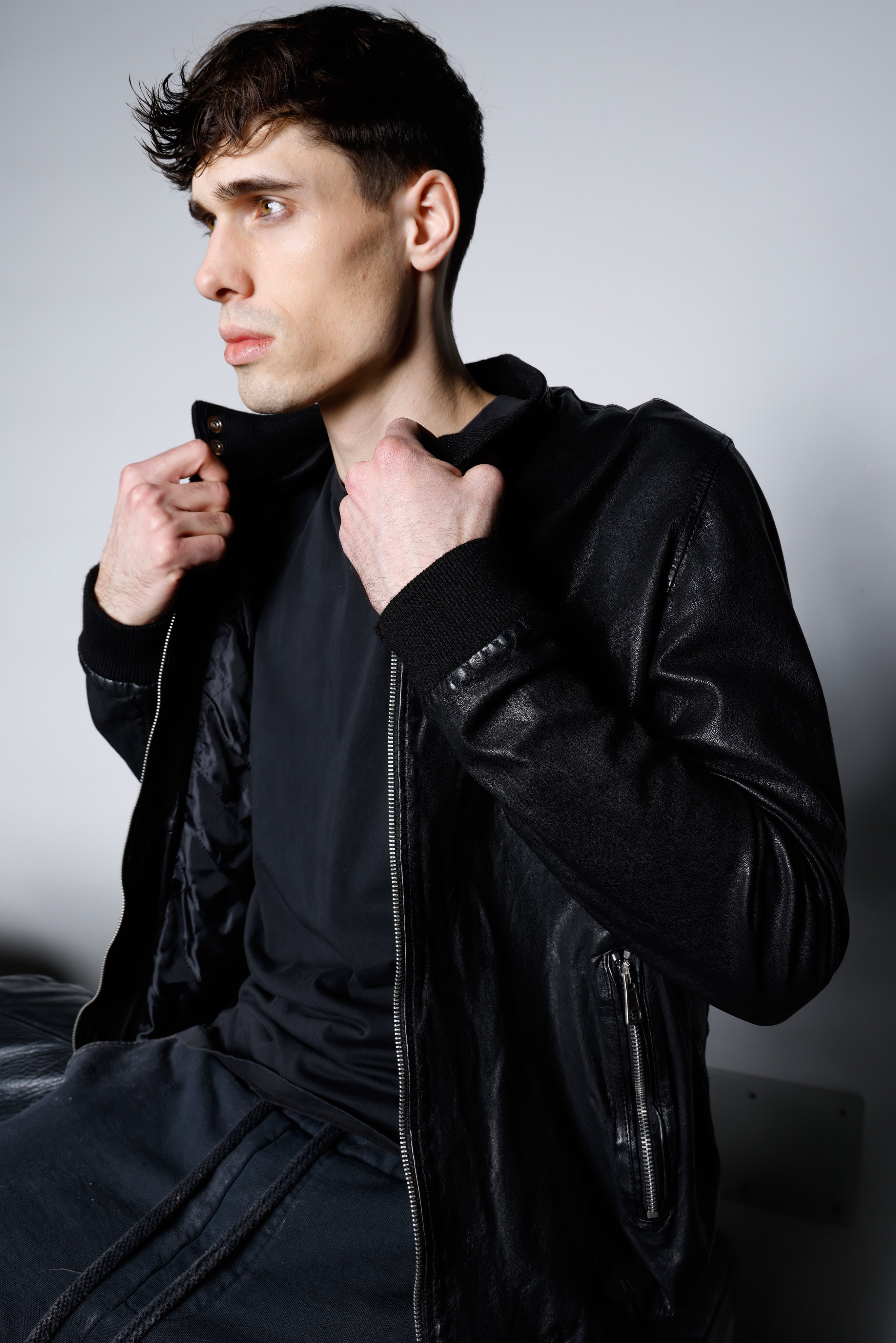 Real leather jacket MJL005 – Never Enough